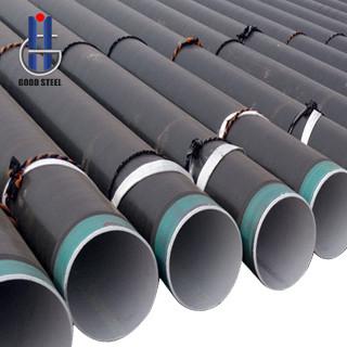 China 3PE anti-corrosion steel pipe-Seamless steel tube，DIN， 219mm-3048mm, for sale