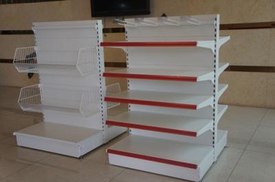 China Pharmacy Grocery Store Shelves Powder Coating Surfacetreatment Easy Assemble for sale