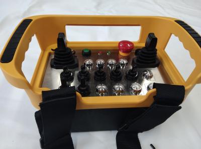 China DC24V 433MHz Joystick Radio Remote Control For Mecanum Wheel Car for sale