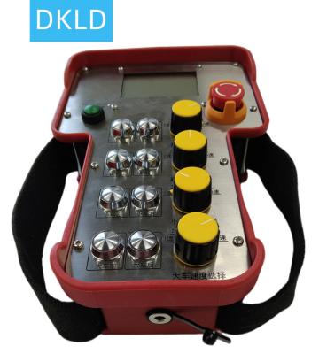 China Handheld 5-gear speed rotation selection switch type crane wireless remote control for sale