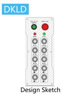 China Ten-way single speed switch industrial remote control for sale