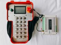 China 18 Way Button Type Interlocking Inching Mode Industrial Wireless Remote Control for sale