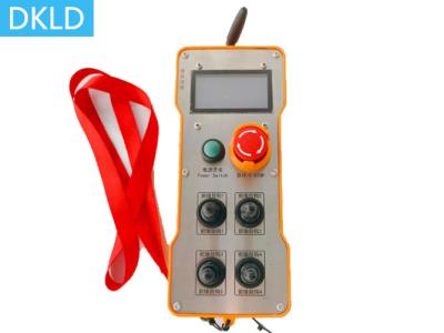 中国 Ultra Low Temperature -40 ℃, 2 Engines, 1 Receiver, 300 Meters, 4 Lever, 8 Switches, Fully Interlocked Industrial Remote 販売のため