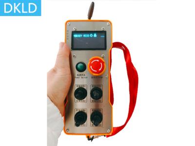 China Ultra Low Temperature -40 ℃, 2 Engines, 1 Receiver, 300 Meters, 4 Lever, 8 Switches, Fully Interlocked Industrial Remote zu verkaufen