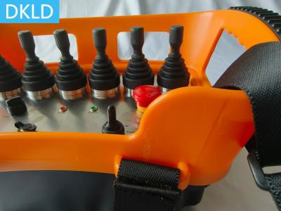 China 6 Switch Quantity Single Axis Rocker Type 14 Channel Switch Quantity Control Industrial Wireless Remote Controller for sale