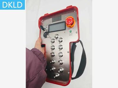 China Control remoto inalámbrico de grúa de doble velocidad de 10 canales con función de transmisión de voz en venta