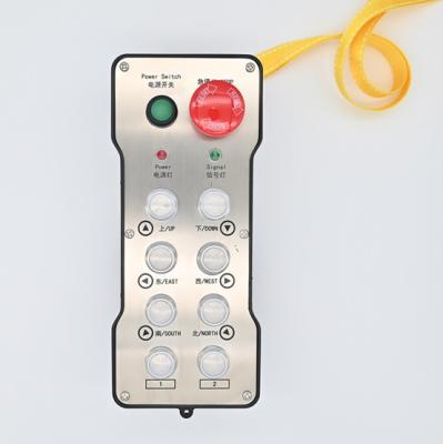 China AC220V 8 Button Remote Control , 500m Remote Control Push Button Switch for sale