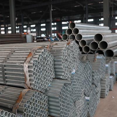 Cina ASTM A53 ha galvanizzato il tubo d'acciaio di gi delle BS 1387 12M Hot Dipped Galvanized della metropolitana in vendita