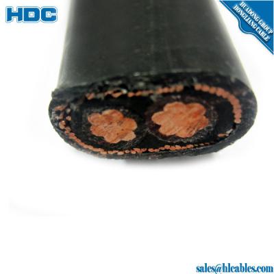 China 36 awg copper conductor 6mm2 concentric cable for sale