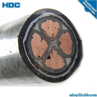 China Cu/XLPE power cable 11kv /33kv /132kv /Copper conductor XLPE amoured power cable 3 core 33kV XLPE cable for sale