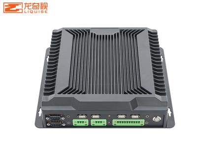 China Galvanized Steel Fanless Industrial PC Host Embedded Soft Routing for sale
