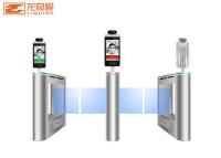 China IP54 Face Recognition Thermometer Access Control Express Attendance Pedestrian Passage Gate for sale