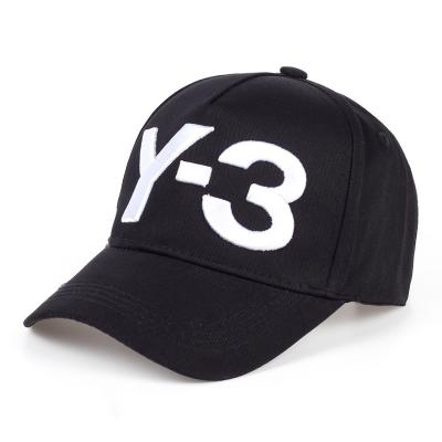 China White 6 panel embroidery logo hats custom men baeball cap and hats for sale