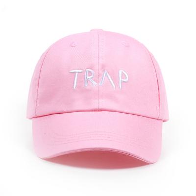 China wholesale unisex custom unstructured embroidered logo 6 panel dad hats for sale