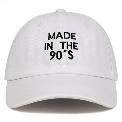 China Unstructured Caps Wholesale Custom Baseball Hat 3D embroidery Have your own logo for sale