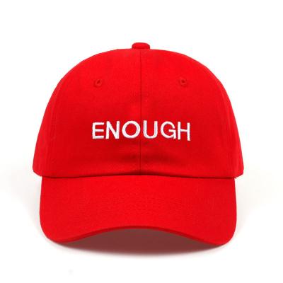 China Wholesale Baseball hat 6 Panel Unstructured Embroidered Distressed Custom for sale