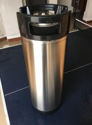 China Beer Storage Ball Lock Keg With Rubber Handle , 5 Gal Corny Keg for sale