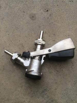 China Brass D Type Beer Keg Parts Coupler Probe With 304 Stainless Steel for sale