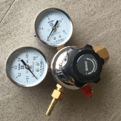 China Forged Brass Body Beer Keg Accessories Double Gauge Co2 Beer Regulator for sale