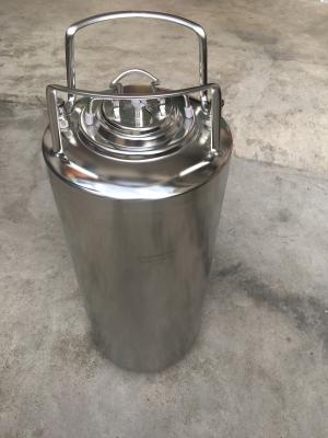 China 5 Gallon Ball Lock Soda Keg With Pressure Relief Valve And Lids for sale