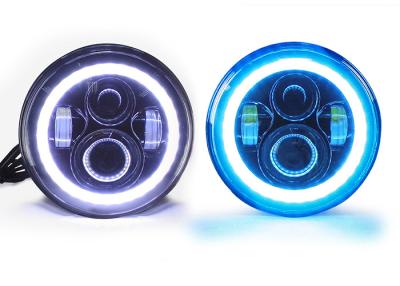 Cina Faro blu a 7 pollici della JEEP di alone di 30w 2200LM con il fascio massimo minimo in vendita
