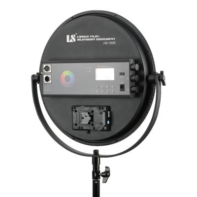 中国 100W HS-700Rの円形RGB LEDライトはスタジオの軽い導かれたスタジオの照明を導いた 販売のため