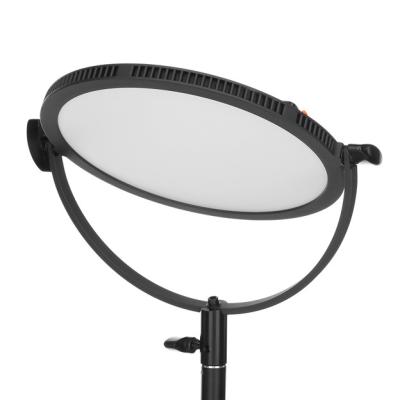 Cina Luce intermittente leggera portatile Dimmable libero del FlapJack ultra sottile rotondo LED video in vendita