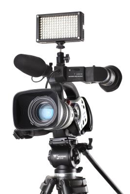 Cina Singola luce Led144A della videocamera a colori LED per video registrazione in vendita