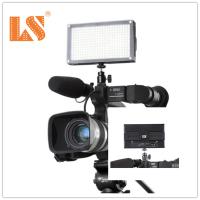 China Professional LED Video Lights DSLR Camera Light with Magnetized Front Diffuser for sale