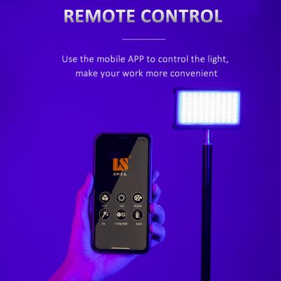 Cina la tasca di 3200k il Rgb HS-P12 ha condotto il video controllo mobile di APP di effetti della luce della luce 15 in vendita