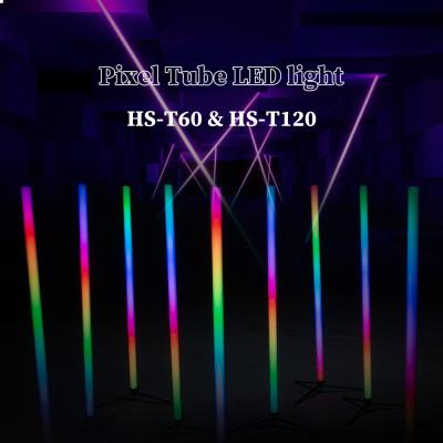 中国 HS -T60/HS - T120 RGBの管LEDのビデオは2ft/4ftピクセル写真のスタジオ ライトをつける 販売のため