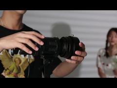 Compact LED Photography Lights Remote Control With Reflector