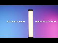 RGB 2600k Portable LED Video Lights True Color Reproduction