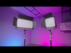 Aluminum Frame Bi-Color LED Photo Studio Lights 60W COOLCAM P60