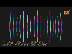 RGB Tube LED Video Lights 2ft / 4ft Pixels Full Color For Photo Studio