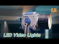 Photo Continuous LED Video Lights COB 600X Compact Bi Color For Studio