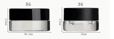 China 5g CBD  concentrate jars,tincture CBD jars with child-lock,silk printing for sale