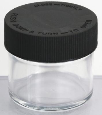 China 1oz White or green  glass jar for cream with bamboo cap for sale