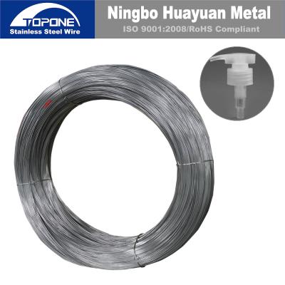 Китай провод весны нержавеющей стали 0.8mm для весны аэрозоля/спрейера/насоса лосьона продается