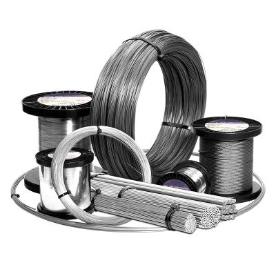 China Wear resistant 410 420 430 202 304l 316 316l 0.1mm 0.2mm 1mm diameter 201 304 stainless steel wire for sale