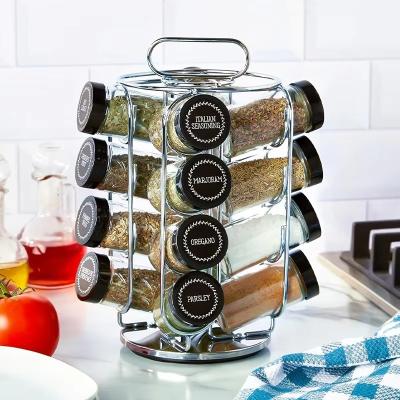 China Venda a quente de alta qualidade de aço inoxidável anti-agitação porta cápsula de café giratório 35pcs organizador de café cápsula à venda
