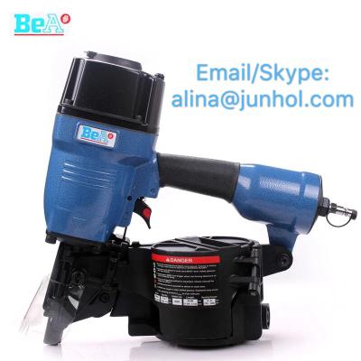 China Pneumatic coil nailer, Air nail gun, BeA brand, CN80, Silver, Super quality & attractive rate for sale