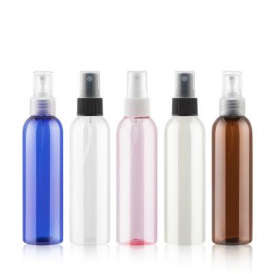 China 50ml wholesale empty cosmetic pocket travel pet plastic mist pump spray bottle for sale for sale
