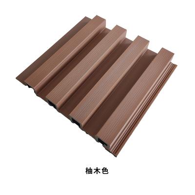 Cina Pannello di parete esterna UV di Fade Resistant Railway Platform Wpc del rivestimento della parete di Wpc di resistenza in vendita