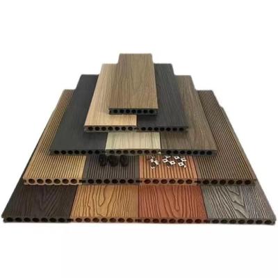 Cina Il Decking all'aperto del giardino composito di plastica della pavimentazione di legno della struttura del pellame si imbarca su di plastica in vendita