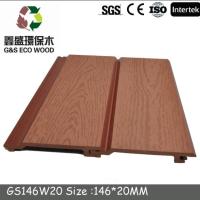 China Moisture Proof 1.5cm WPC Wall Panel Fireproof Wpc Wood Cladding 146MM for sale
