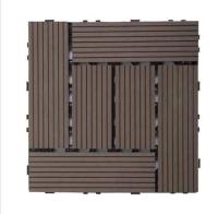 China 50mm Wood Plastic Composite Flooring Wpc Diy Decking Waterproof Interlocking Deck Boards for sale