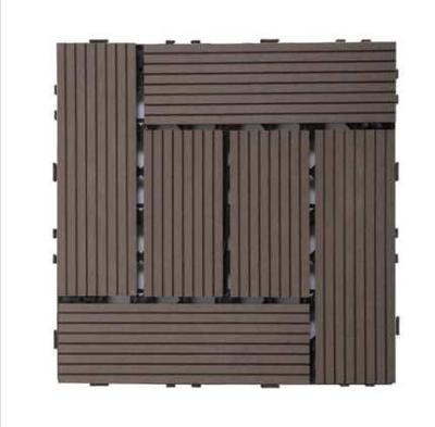 Cina bordi di piattaforma di collegamento impermeabili della pavimentazione di 50mm di Decking composito di plastica di legno di Wpc Diy in vendita