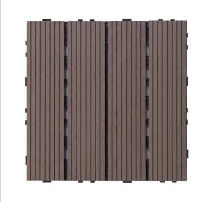 Cina bordi di piattaforma di collegamento impermeabili della pavimentazione di 50mm di Decking composito di plastica di legno di Wpc Diy in vendita