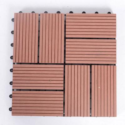 Cina Rivestimento esteriore rapido di UVproof Wpc delle mattonelle di Decking del giardino 23mm Diy dell'installazione in vendita